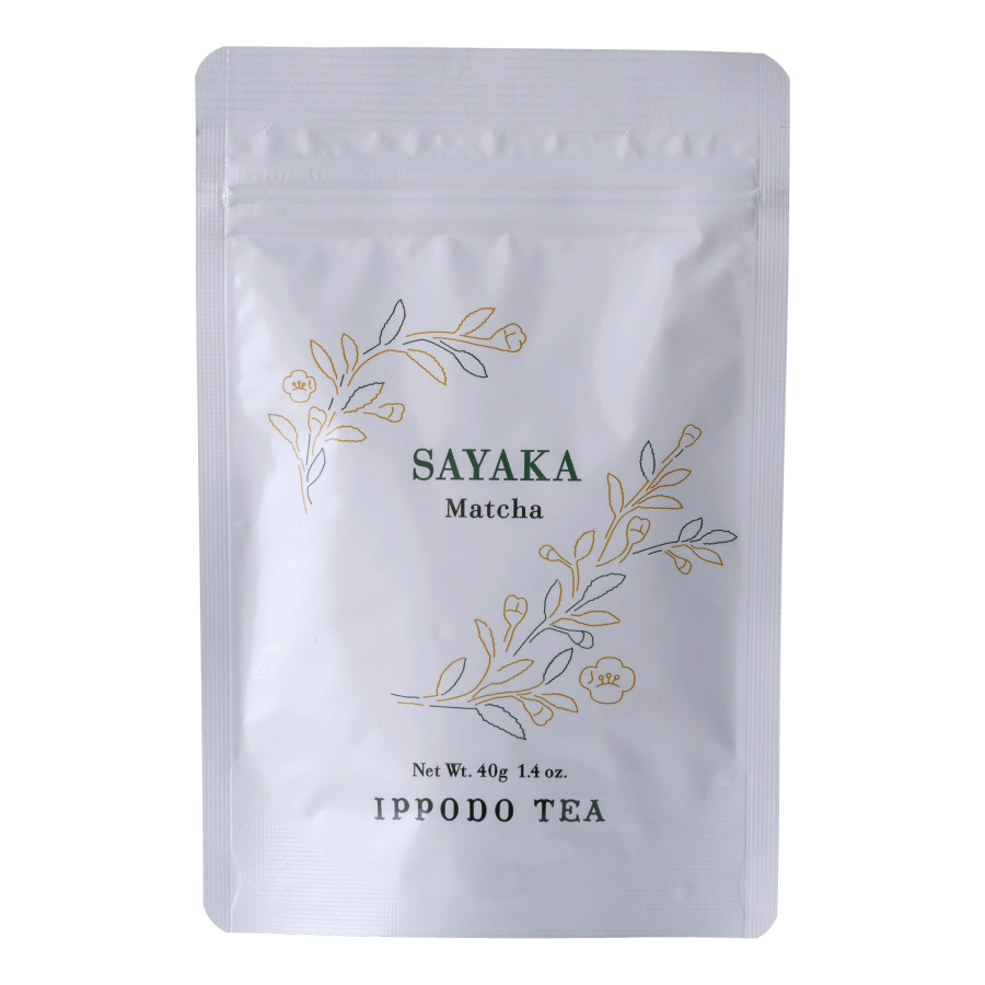 Ippodo Tea - Sayaka Matcha (40g Bag) - For Usucha, Koicha and Lattes ...